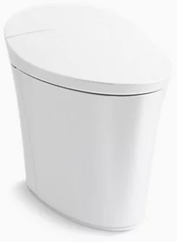 KOHLER K-3983-S-0 Reach One-Piece Dual-Flush Compact Elongated Bowl ...