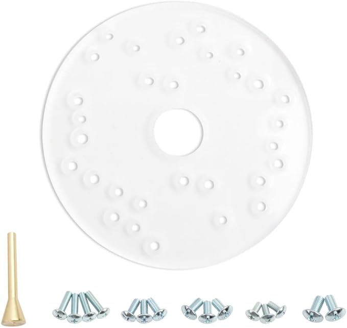 O'SKOOL 6-1/2" Router Acrylic Universal Base Plate Fits Router Porter ...