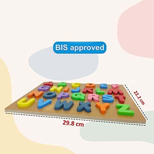 Wembley Wooden Alphabets for Kids Learning Educational Toys for 2 Year ...