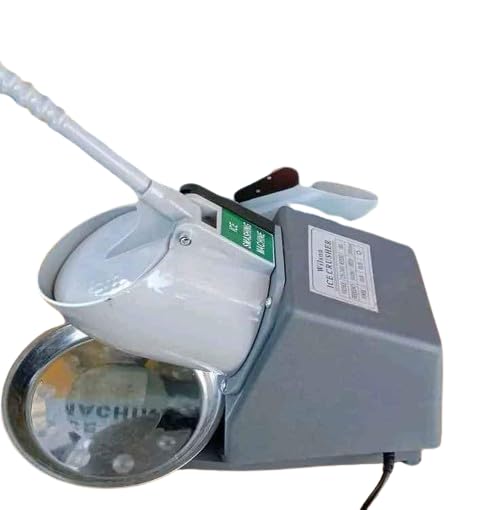GION Heavy Duty Ice Crusher Machine, Electric Ice Gola Maker Slush ...