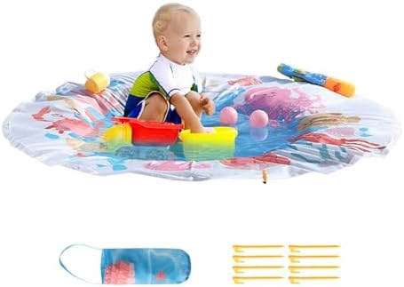 Ranley Baby Strandpool, Tragbare 2in1 Wasserliege & Planschbecken ...