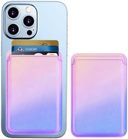 Amazon.com: MAZYOYO Magnetic Phone Wallet, Mag safe Wallet with ...