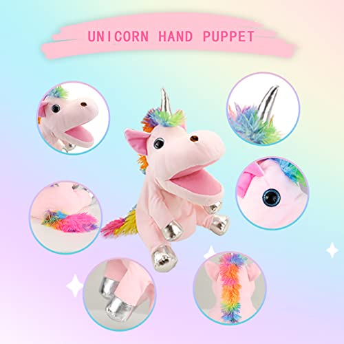 Unicorn Toys Unicorn Hand Puppet, Unicorn Stuffed Animals Hand Puppets ...