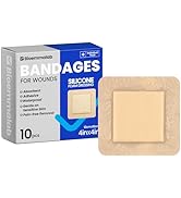 Amazon.com: Large Waterproof Bandages Clear Dressings Tattoo Tape ...