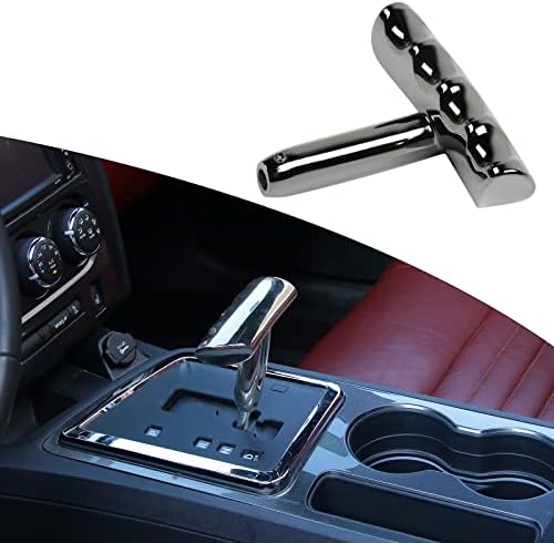 Amazon.com: 2009-2013 Dodge Challenger/Charger Chrome T-Handle Shifter ...