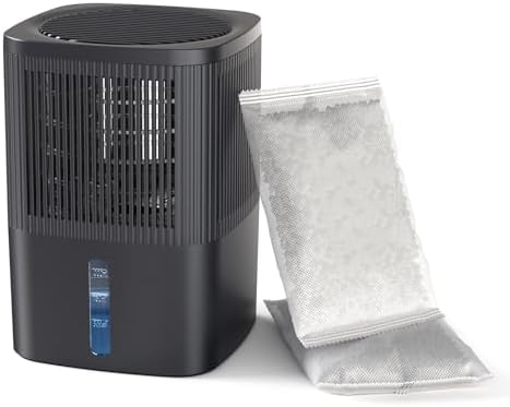 Moisture Absorber, TABYIK Reusable dehumidifier Box, With 2 Moisture ...
