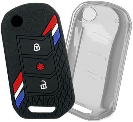 Keyzone® Striped Key Cover Compatible for Thar, XUV700, Scorpio-N ...