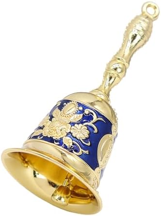 Elegant Metal Carved Dinner Bell - Loud Service Bell for Weddings ...