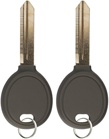 Amazon.com: KeylessOption Replacement Uncut Ignition Car Chip Key ...