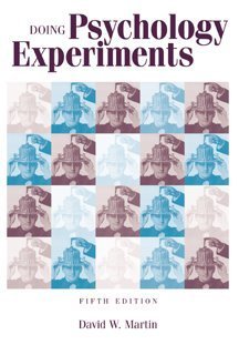 Amazon.com: Doing Psychology Experiments: 9780534248710: Martin, David ...