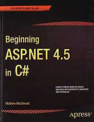 Matthew MacDonald - Begginning ASP.NET 4.5 in C# ( Apress ) : Amazon.in ...