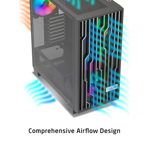 ProLab Design AI848 ARGB Workstation Computer Case|Mid Tower Cabinet ...