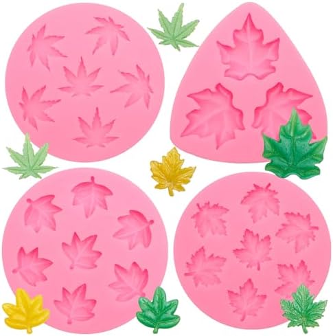 Amazon.com: Leaf Mold Silicone Leaves Fondant Molds,Tree Leaves Mold ...