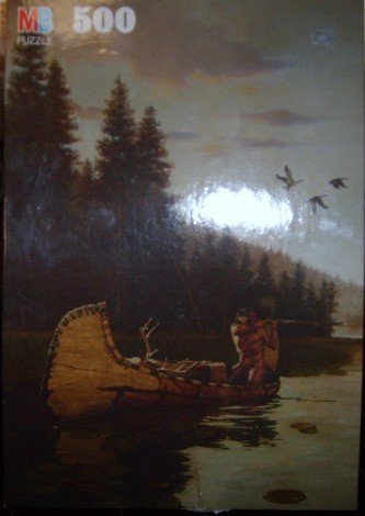 Amazon.com: The Hunter (Frontier Days Series) 500 Piece Puzzle : Toys ...