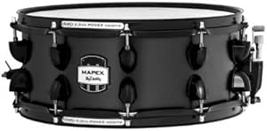 Amazon.com: Mapex Mydentity Maple Snare Drum Flat Black On Flat Black ...
