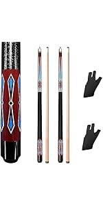 Amazon.com: MoyanSuper Pool Cue Rack Wall Mounted Rack Billiard/Pool ...