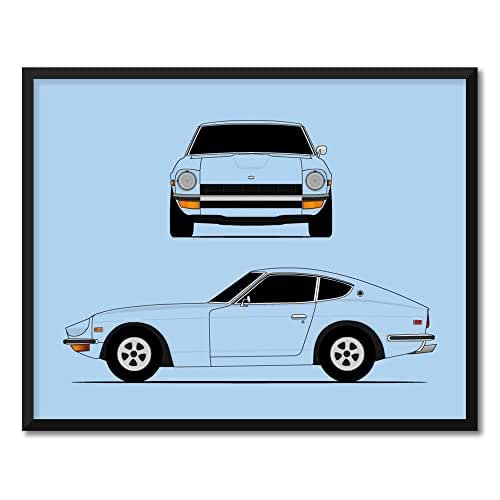 Amazon.com: CUSTOMIZABLE COLOR: Datsun (Nissan) 240Z (1970-1973) (Front ...