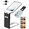 Amazon.com: 10X Magnifying Glass with Light and Stand, Rechargeable ...