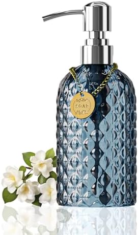 Amazon.com: Hand Soap Dispenser, Acrylic Liquid Pump Bottles Refillable ...