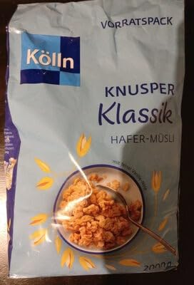 Kölln Knusper Klassik Hafer-Müsli, 500 g : Amazon.de: Lebensmittel ...