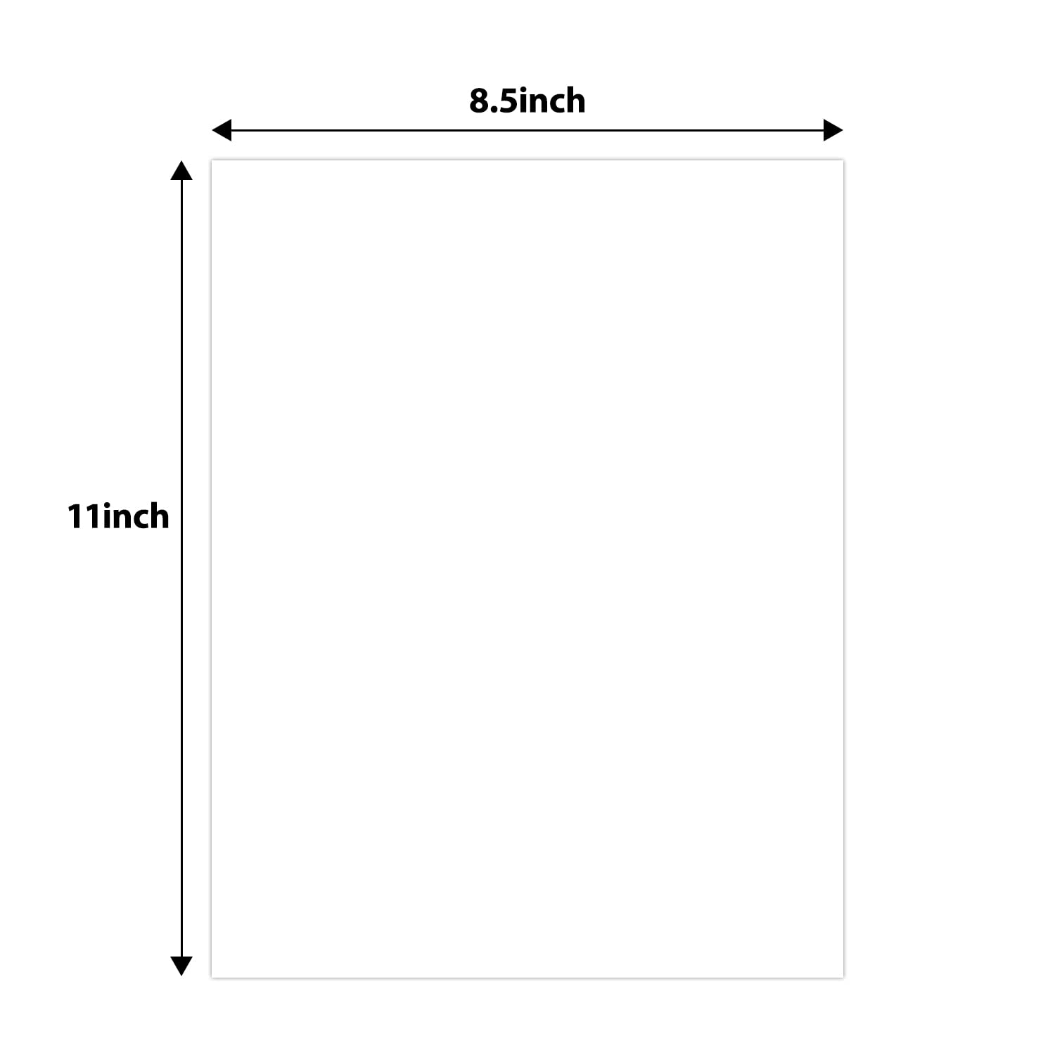Snapklik.com : Pack Of 10 Uncut 85x11 White Mats Matboards, Acid Free ...