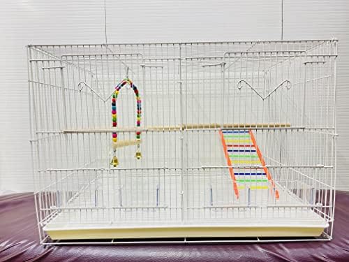 CENTRAL FISH AQUARIUM Birds Cages with Removable Partition for Canary ...