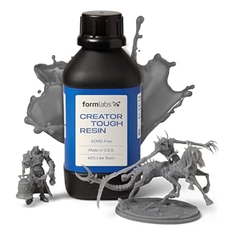 Formlabs Creator Heavy Duty 3D Printer Resin - Grey Type ABS 1kg - ACMO ...