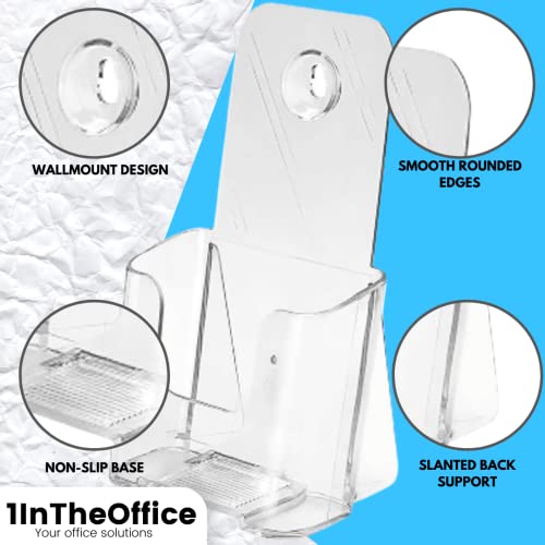 Snapklik.com : 1InTheOffice Acrylic Brochure Holder Stand 4x3 ...