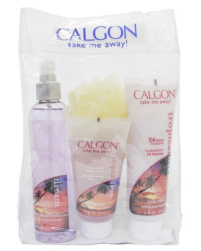 Amazon.com : Calgon Gift Set - Tropical Dream : Body Scrubs And ...