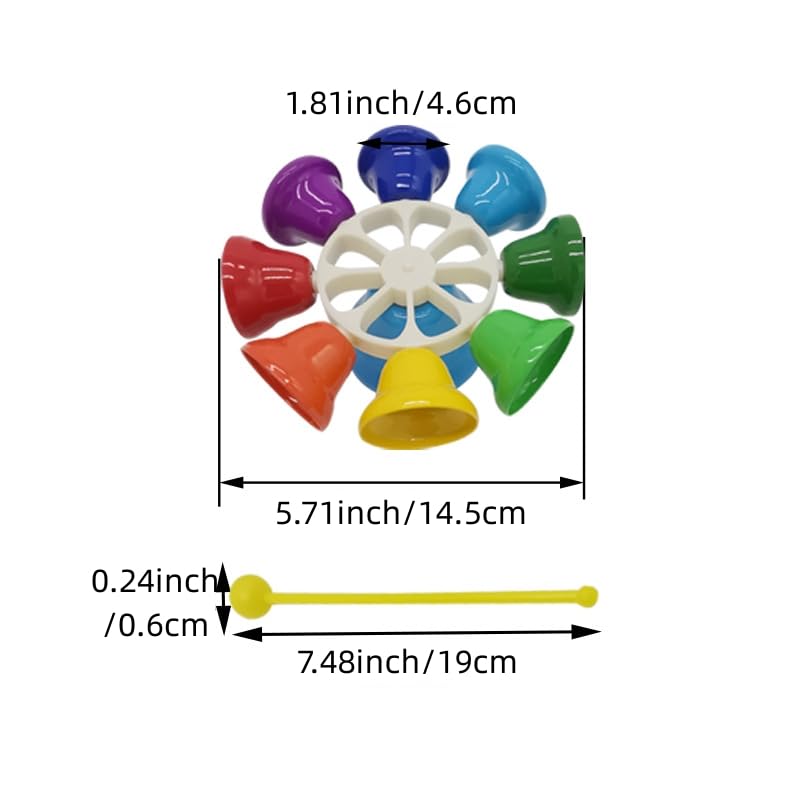 Snapklik.com : LANDTOM Orff Childrens Percussion Instrument, Hand Bells ...