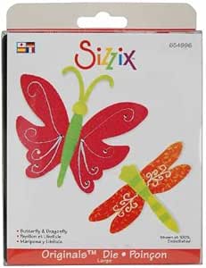 Amazon.com: Ellison Sizzix Originals Die-Large Butterfly & Dragonfly