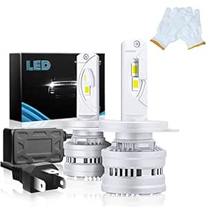 H4/9003/HB2 LED Headlight Bulbs, 120000 Lumens Kit With Free Gloves ...