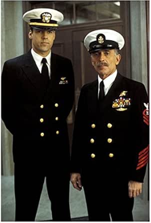 JAG David James Elliot as Harmon Rabb Jr. Standing with Senior Officer ...