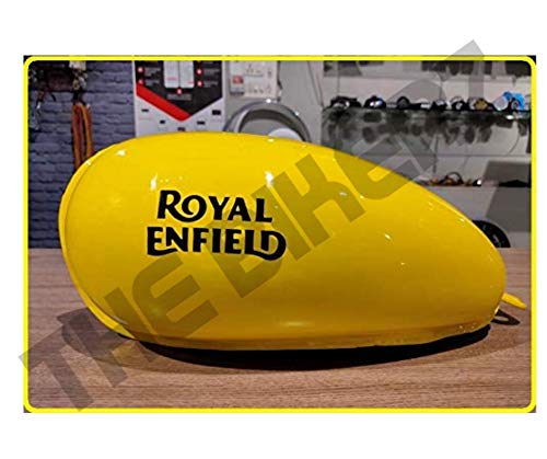 Yellow Color Tank for Royal Enfield BS4 Classic, Standard and Electra ...
