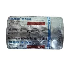 Cilacar M 10/50 - Strip of 15 Tablets : Amazon.in: Health & Personal Care