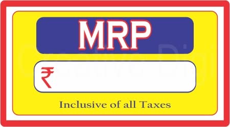 Creative Graphics MRP Stickers for General Use - (37 x 20 MM) - Paper ...