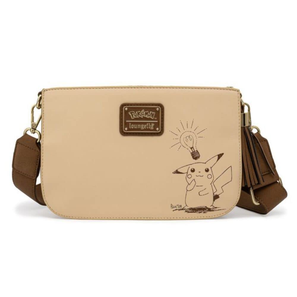 Pokemon Sepia Pikachu Crossbody Bag: Handbags: Amazon.com