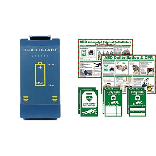 Buy Safety First Aid Group HeartStart HS1 Battery with Defibrillator ...