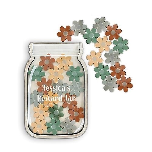 Amazon.com: MDPrints Reward Jar Classroom, 16-100 Tokens Custom ...