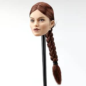 Amazon.com: SOUFORCE 1/6 Scale Planted Hair Female Head Sculpt Special ...