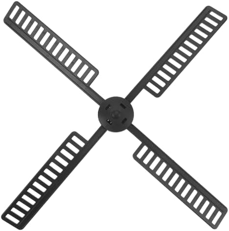 Warmhm 1 Set Fan Windwill Fan Leaf Replacement Plastic Windmill Wind ...