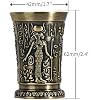 Amazon.com | Shot Glass,1.1 Oz Metal Vintage Egyptian Shot Glass ...