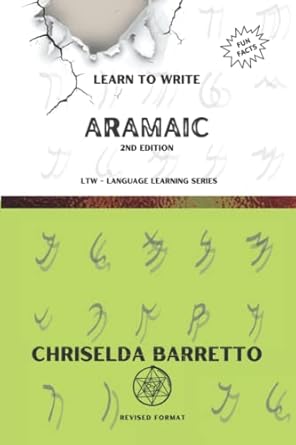 Learn To Write Aramaic (Illustrated): Foreign Language Learning ...