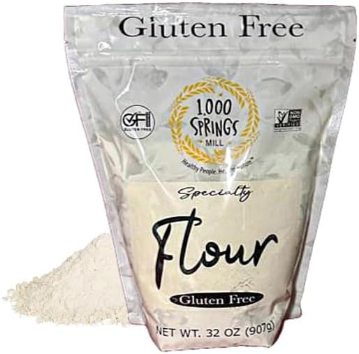 Amazon.com : 1000 Springs Mill- Quinoa Flour- 2lb Bag- Non- GMO ...