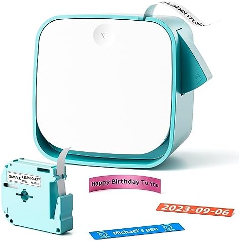 Amazon.com : Vixic Label Maker Machine with Tapes, M960 Portable ...