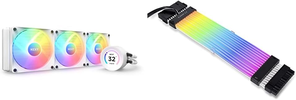 Amazon.com: NZXT Kraken Elite RGB 360 AIO CPU Liquid Cooler and Lian Li ...
