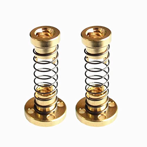 Snapklik.com : Set Of 2 T8 Anti Backlash Spring Nuts For Lead 2mm Acme ...