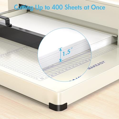 Snapklik.com : Paper Cutter 17 Inch, Heavy Duty Paper Cutter For A3 ...