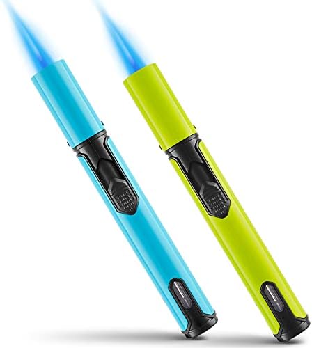 Amazon.com: Urgrette Spring Colors 2 Pack Butane Torch Lighter, 6-inch ...