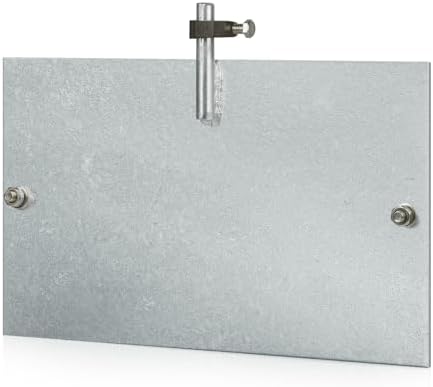 Steel Ground Plate,HDG, with 5/8 Direct Burial Connector UL Listed, 16 ...